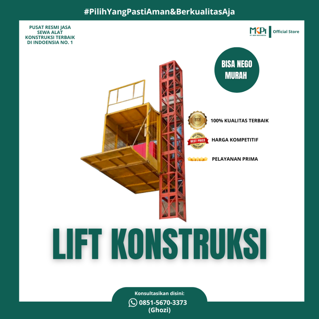 Jual SEWA PASSANGER HOIST | SEWA LIFT MATERIAL | SEWA LIFT PROYEK ...