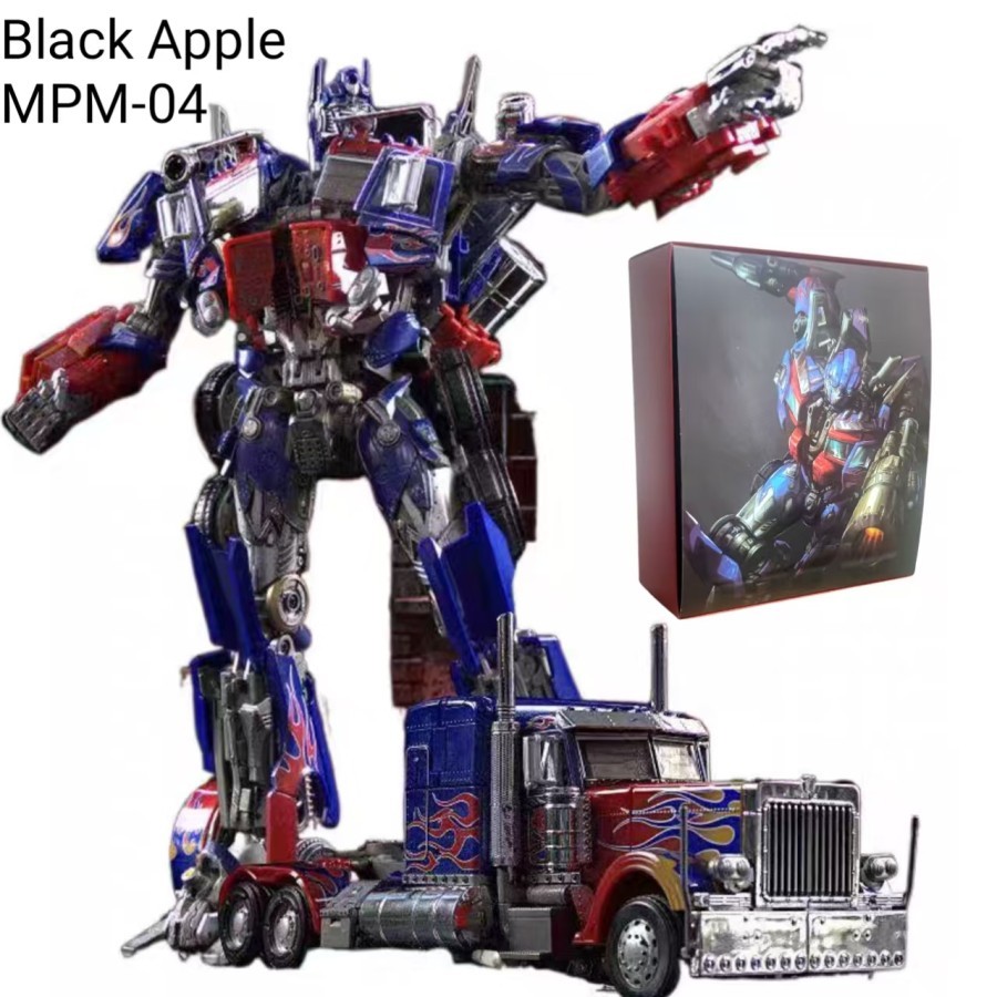 Jual MPM-04 MPM04 Black Apple Optimus Prime ROTF/DOTM Oversized - UPGRADE VERSION | Shopee Indonesia
