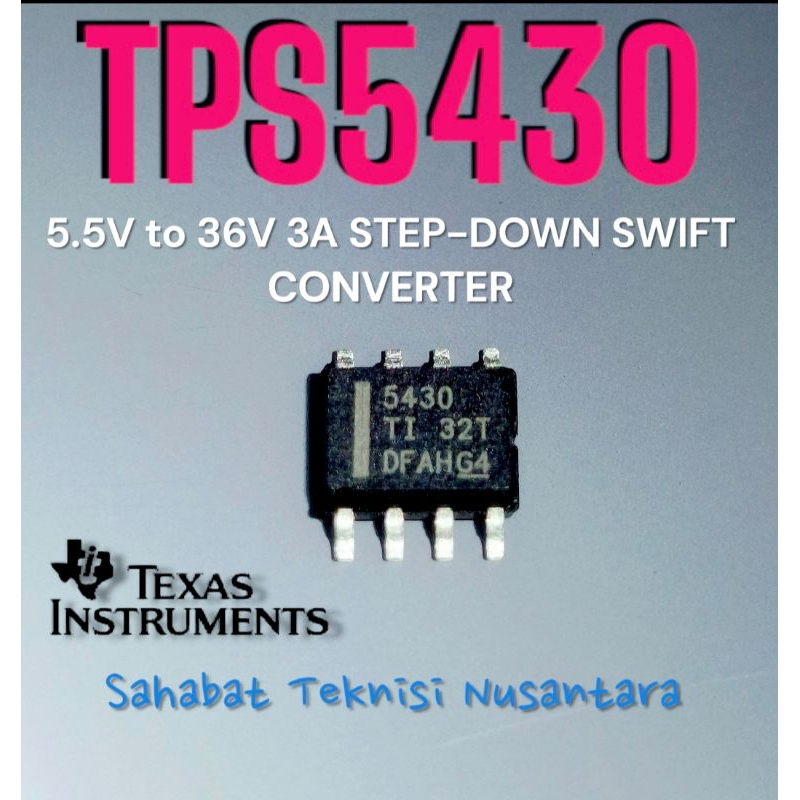 Jual TPS5430 SOP-8 | IC 5430 | IC stepdown Swift Converter | Shopee ...