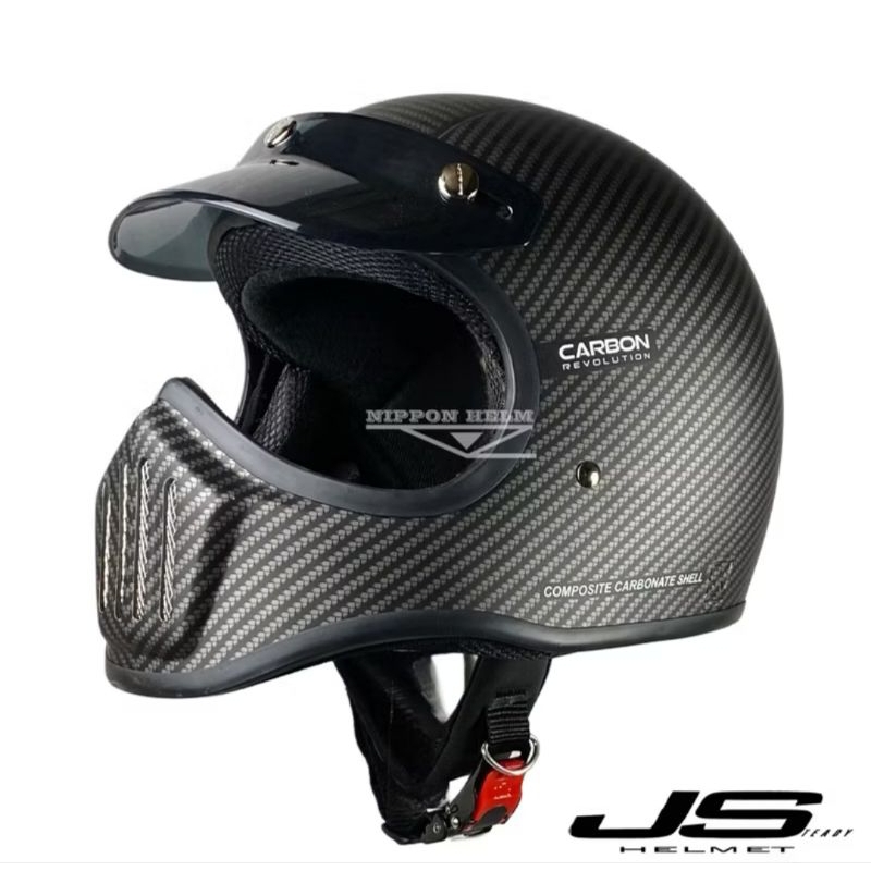 Jual HElM JS ARMOR CAKIL || Terbaru 100% Original || Helm Full Face SNI ...