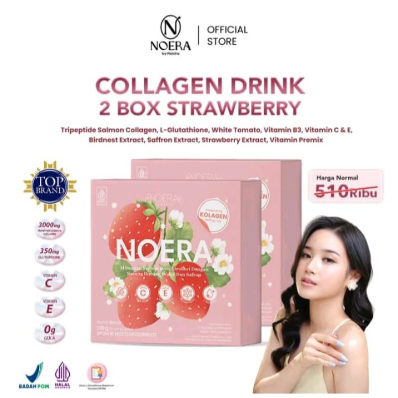 Jual Paket Bundling 2 Box - Noera Collagen Drink With Birdnest and ...