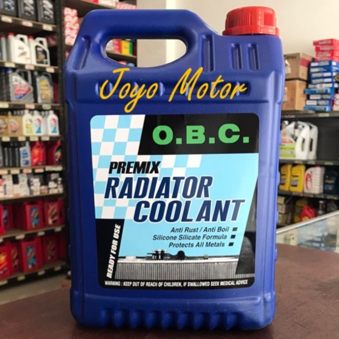 Jual Air Radiator Coolant OBC Warna Merah 5 Liter | Shopee Indonesia