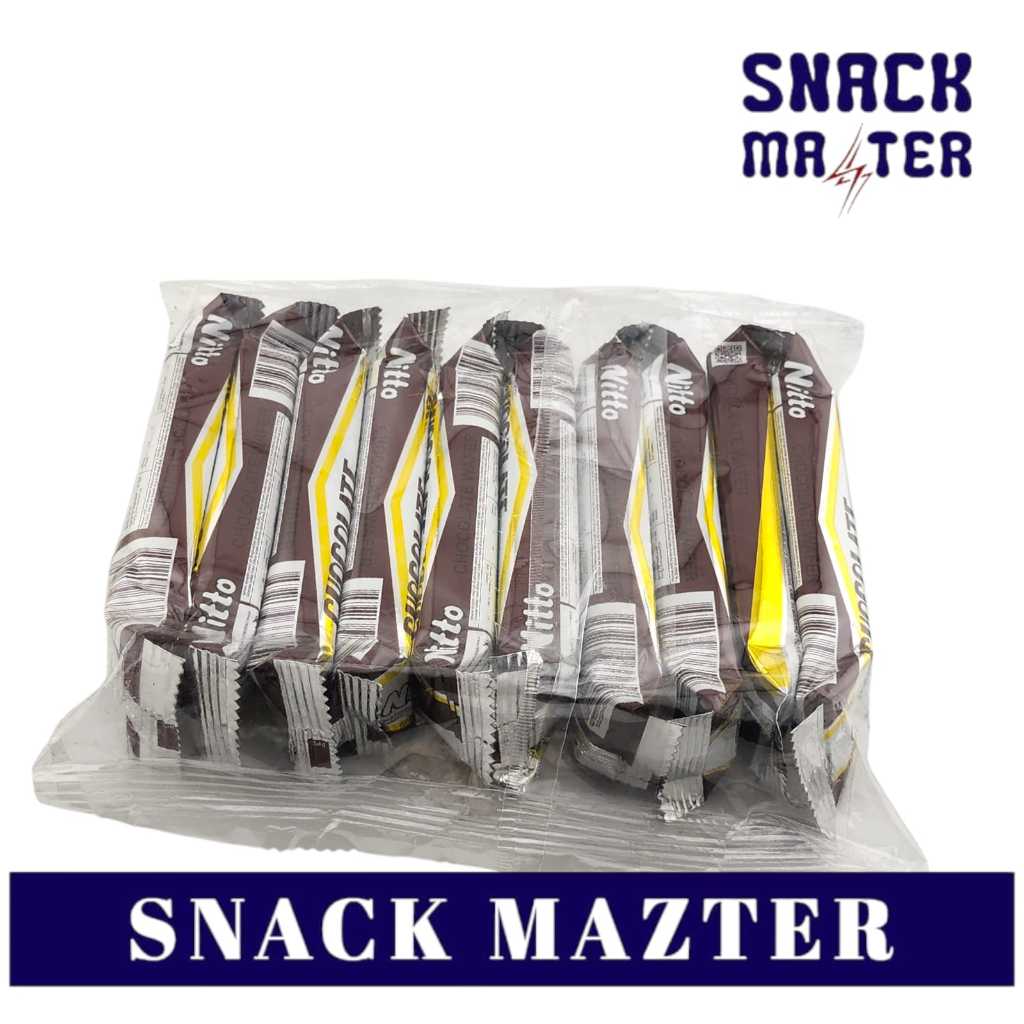 Jual Nitto Chocolate Wafer - Netto 10bks x 17gr | Shopee Indonesia