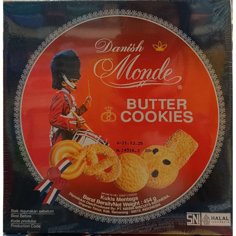Jual Monde Butter Cookies 454 gr | Shopee Indonesia