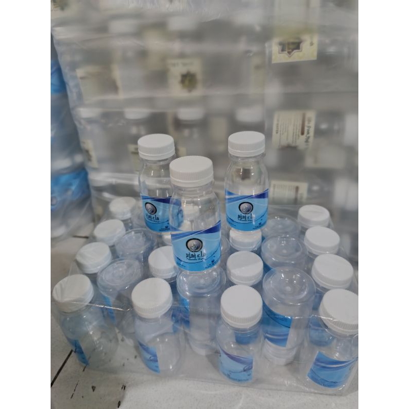 Jual Botol Air Zam zam kosong ukuran 60/80ml.Isi 25pcs/pack.Terdiri ...