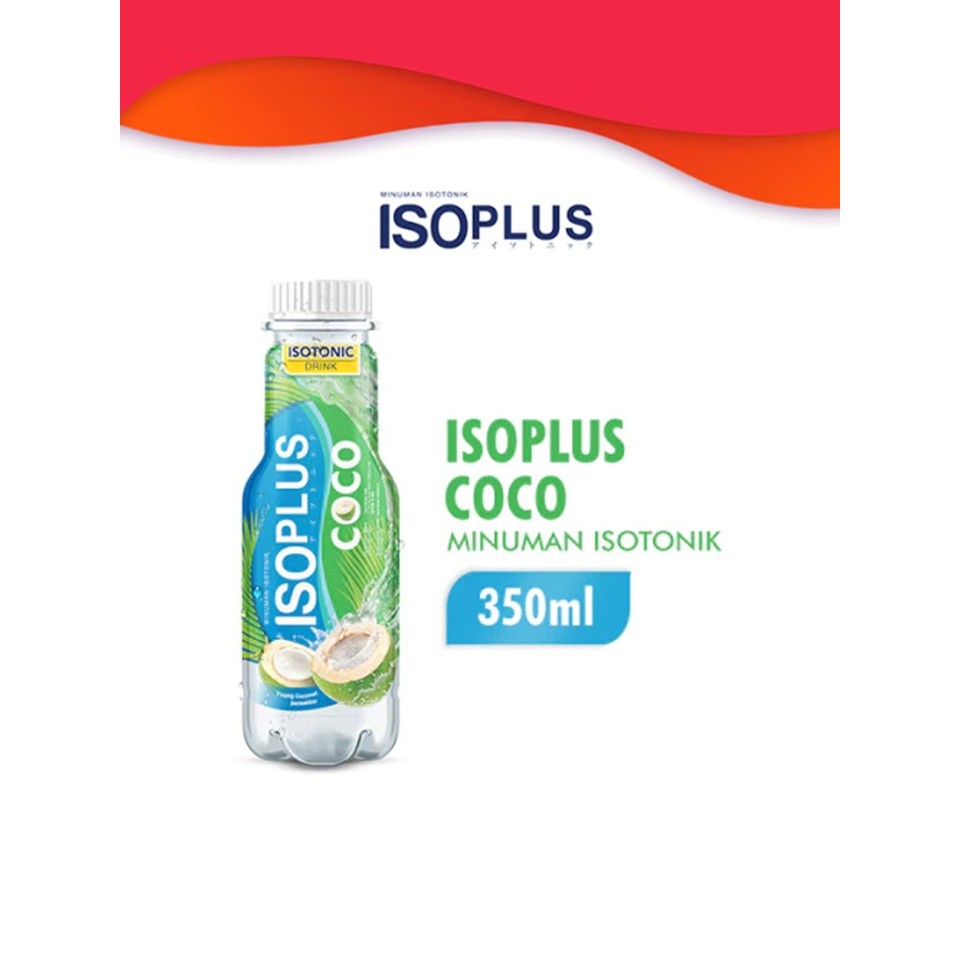 Jual Isoplus Coco / Isotonic Drink with Coco Botol 350 ml | Shopee ...