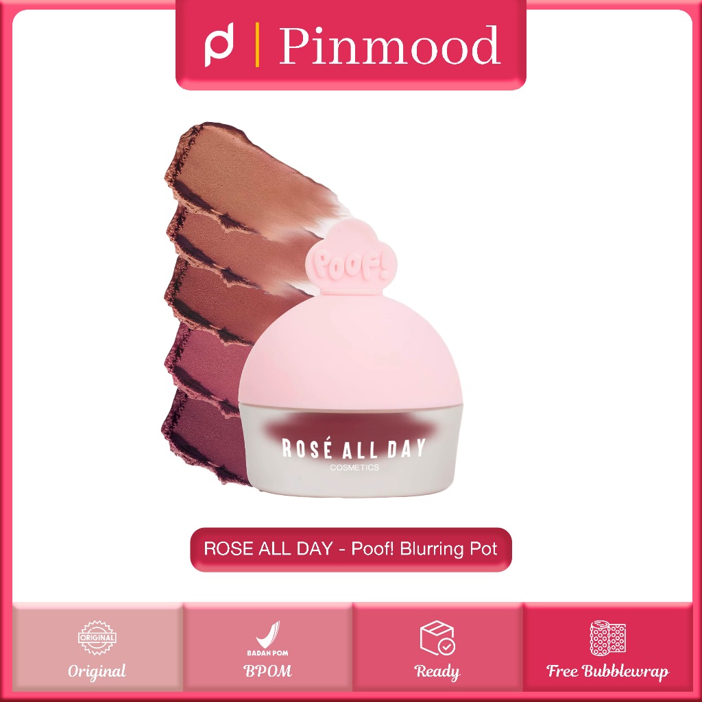 Jual ROSE ALL DAY - POOF! BLURRING POT ( 3 g ) - Multifungsi untuk ...