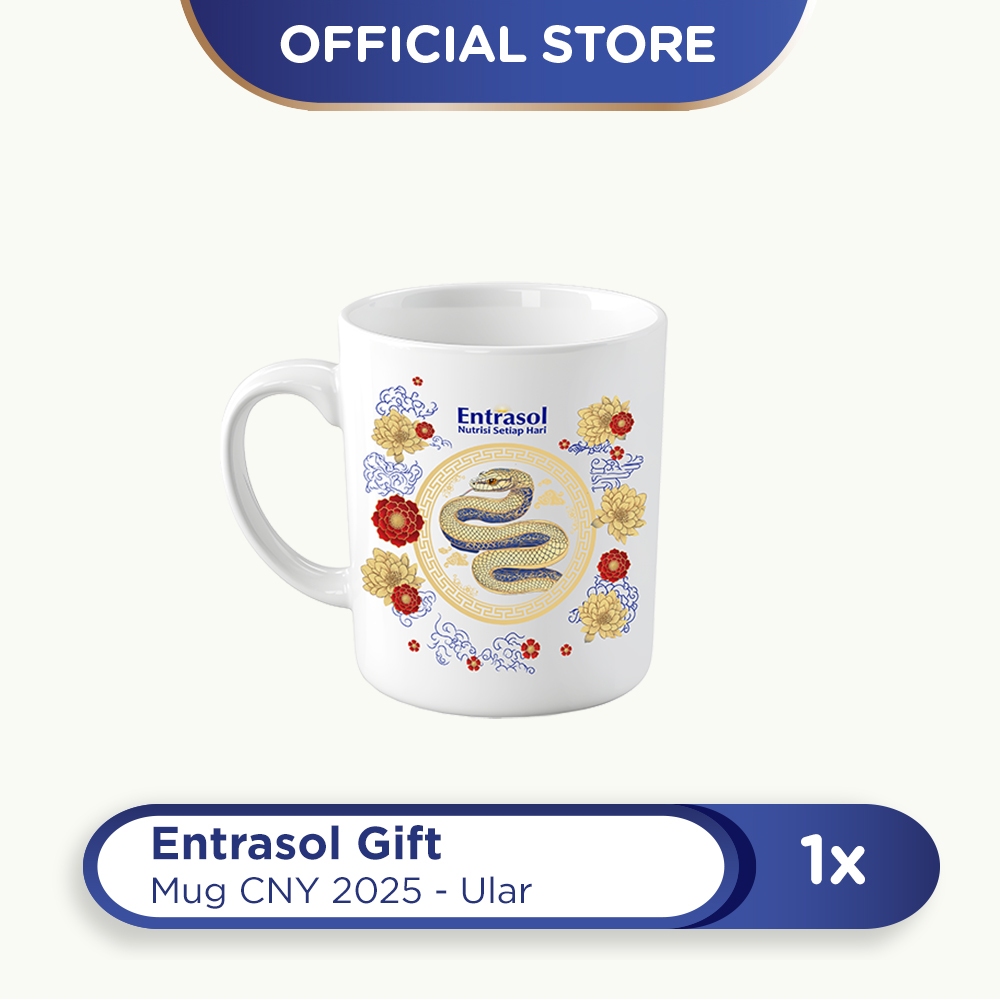 Jual GIFT - Entrasol Mug Cangkir Ular CNY 2025 | Shopee Indonesia