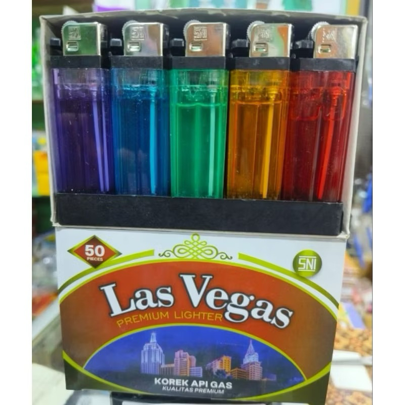 Jual Korek api Las Vegas kotak mirip tokai 1 pak isi 50 pcs (khusus ...