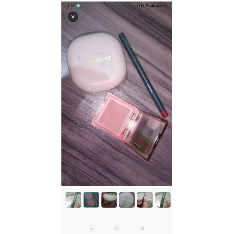 Jual 3 ITEMS PRELOVED JUAL RUGI Secondate Loose Powder, Esqa Blush On ...