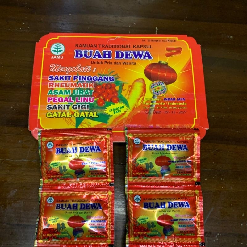Jual KAPSUL BUAH DEWA ORIGINAL 100% | Shopee Indonesia