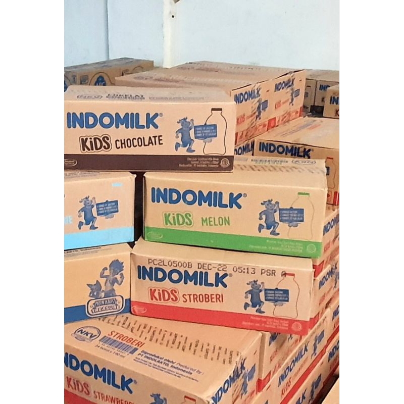 Jual Susu Indomilk botol 190 ml botol isi 24 botol | Shopee Indonesia