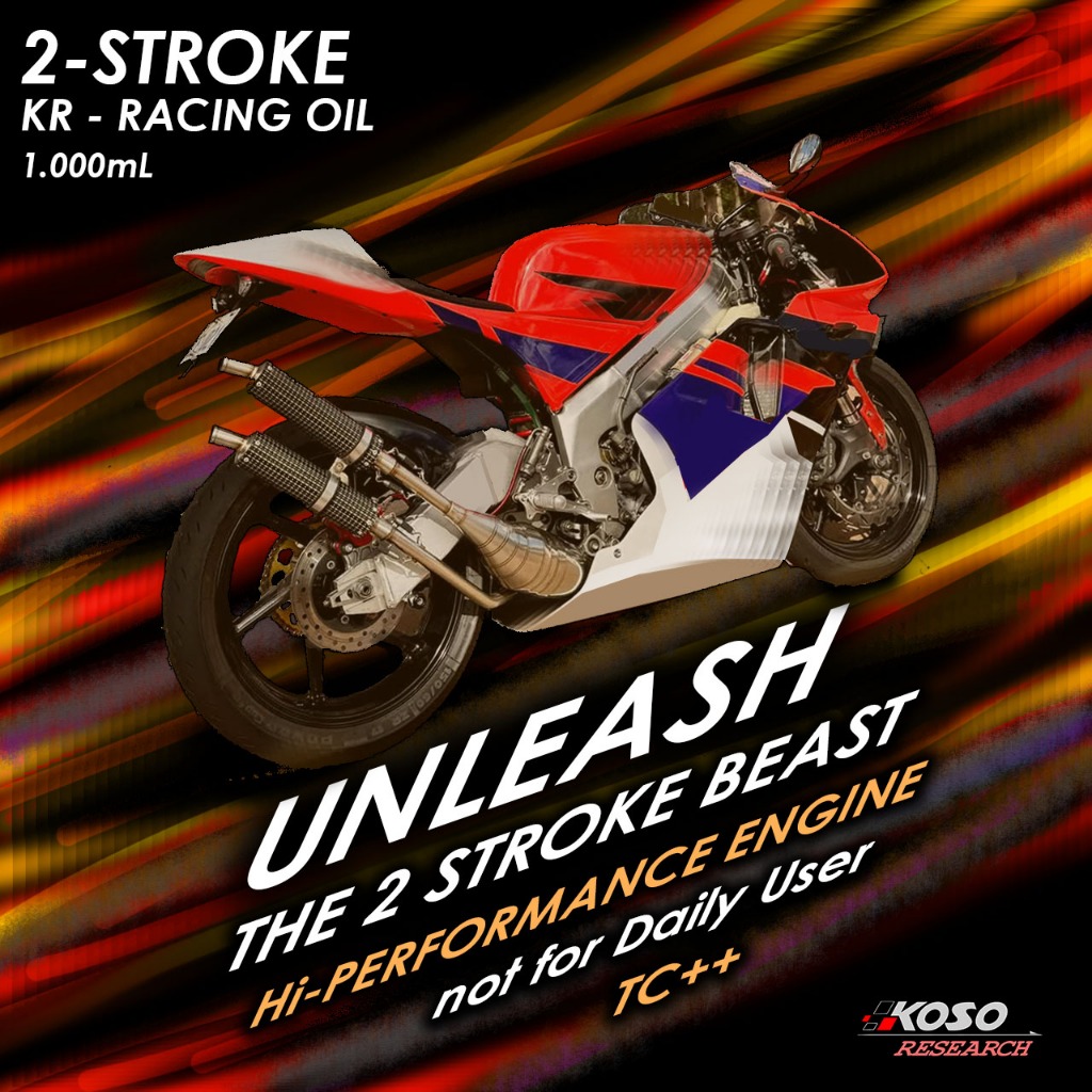 Jual KR - RACING OIL (oli samping/ oli 2tak) | Shopee Indonesia