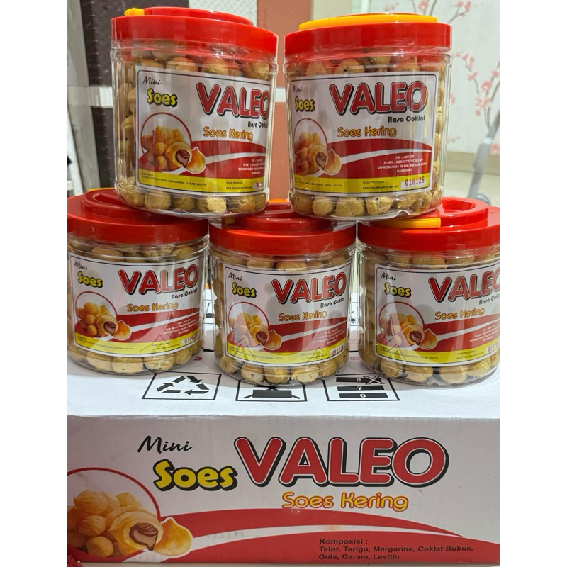 Jual Valeo Mini Soes Kering Rasa Cokelat 400gr | Shopee Indonesia