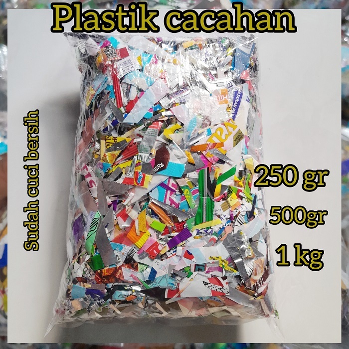 Jual Cacahan Plastik Ecobrick Sampah Bersih Kering 250g 500g 1kg ...
