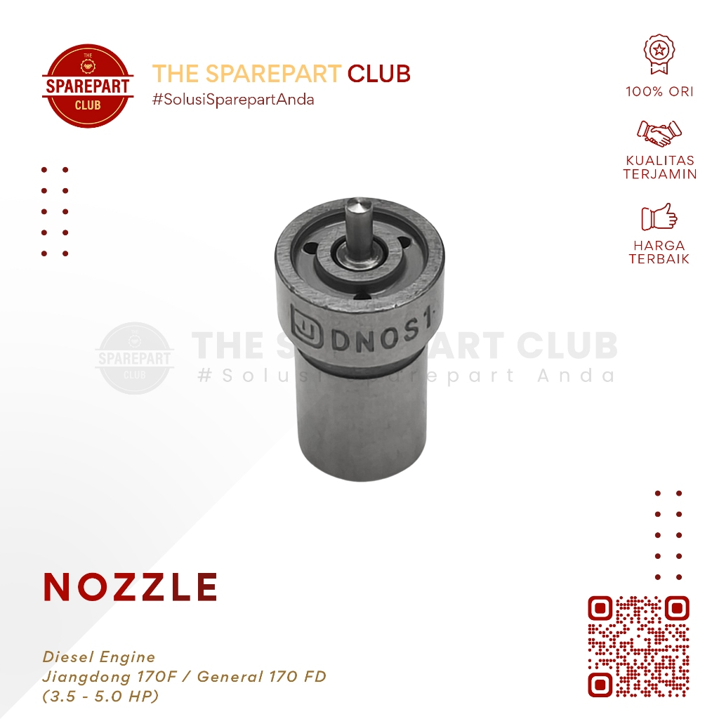 Jual Nosel Nozel Nozzle Jiangdong Mesin Diesel Engine JD 170F 170 F ...