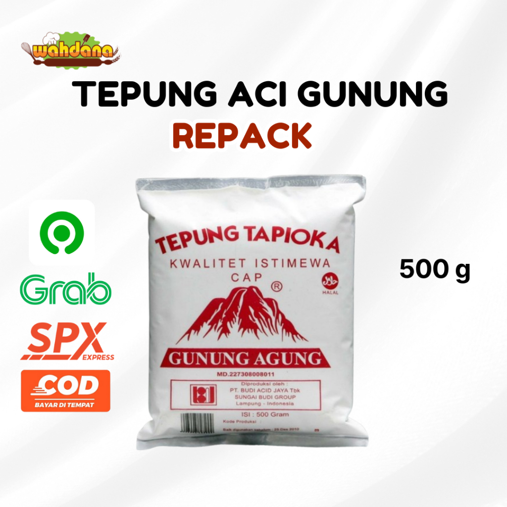 Jual Tepung Aci Gunung Repack 500g | Shopee Indonesia