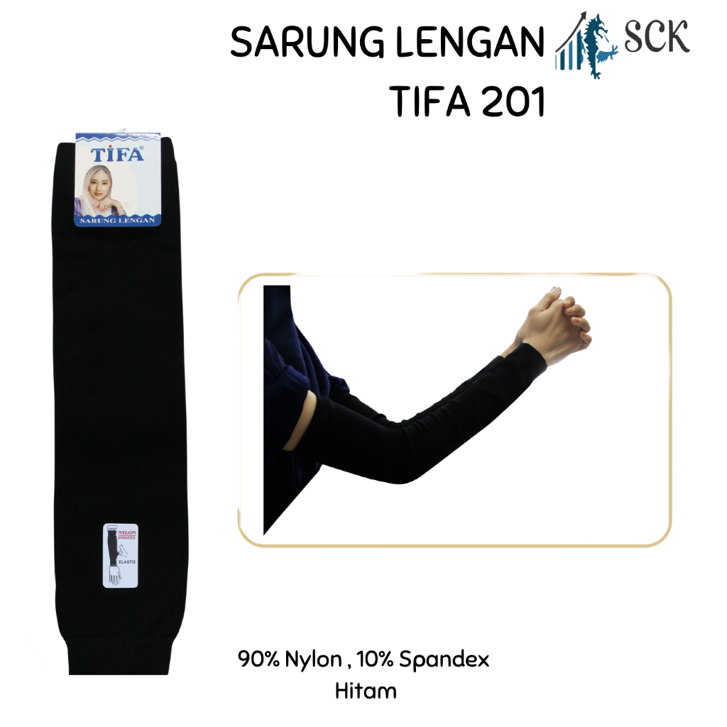 Jual Deker TIFA 201 Polos - Selica 101 Cream / Manset Tangan Panjang ...