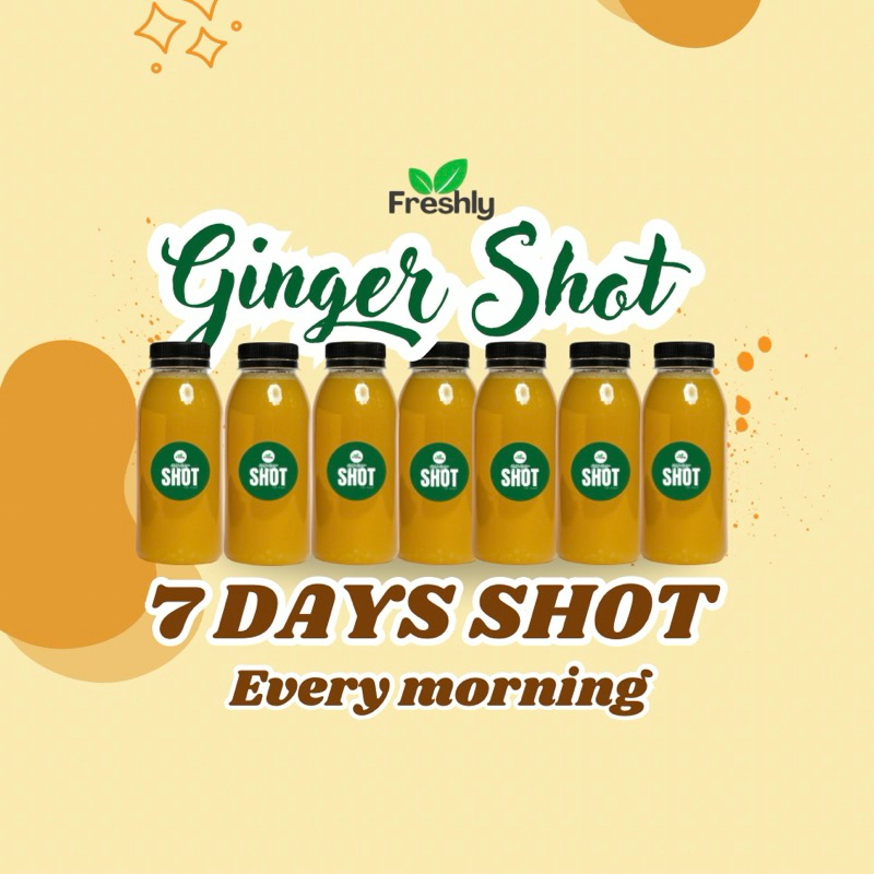 Jual Ginger shot turmeric wellness shot cold pressed | Shopee Indonesia