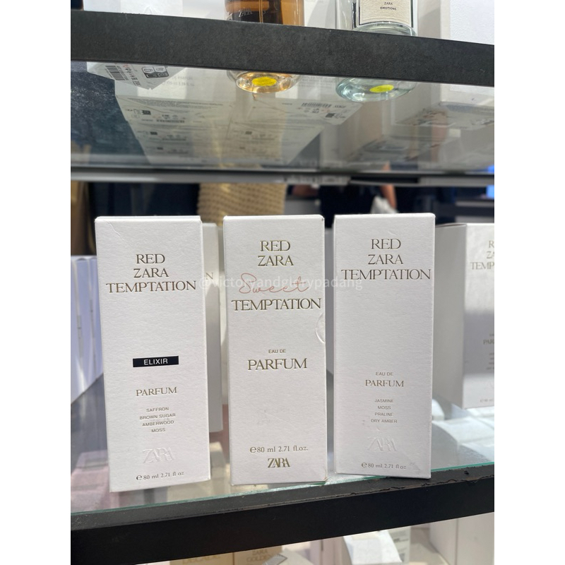 Jual Zara red temptation 80ml | Shopee Indonesia