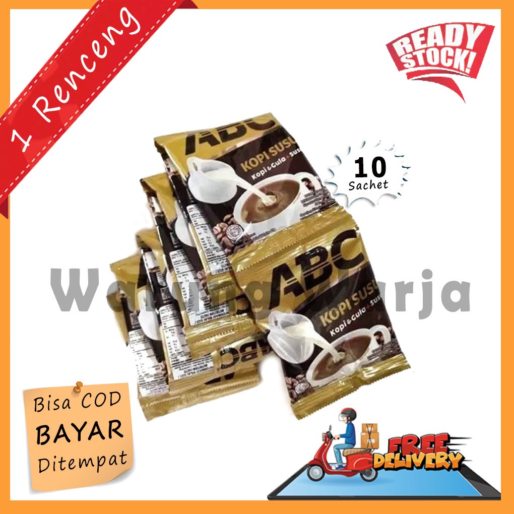 Jual Kopi ABC sachet | Kopi susu renceng | ecer harga grosir (ISI10 ...
