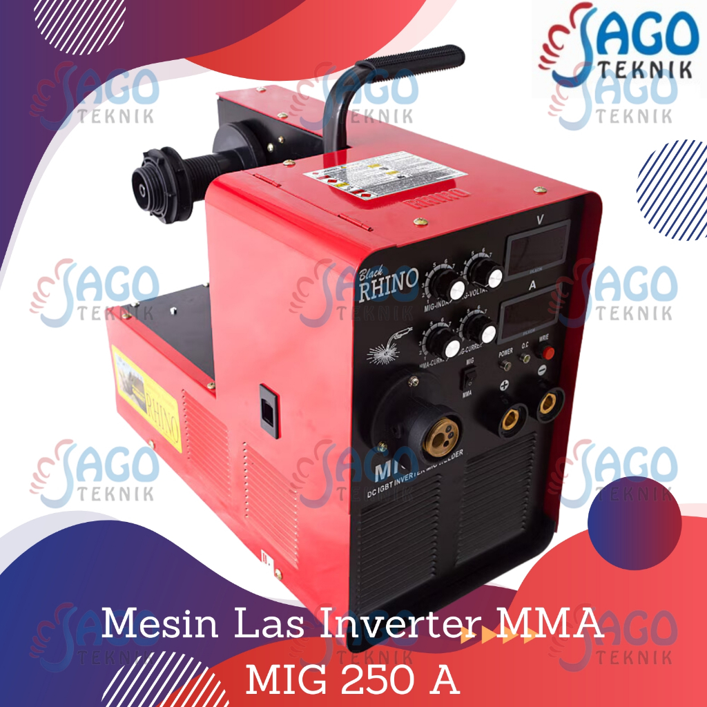 Jual Rhino Mig 250A / Mesin Las MIG Rhino MIG 250A - Mesin Las Co 2 Rhino 250A | Shopee Indonesia