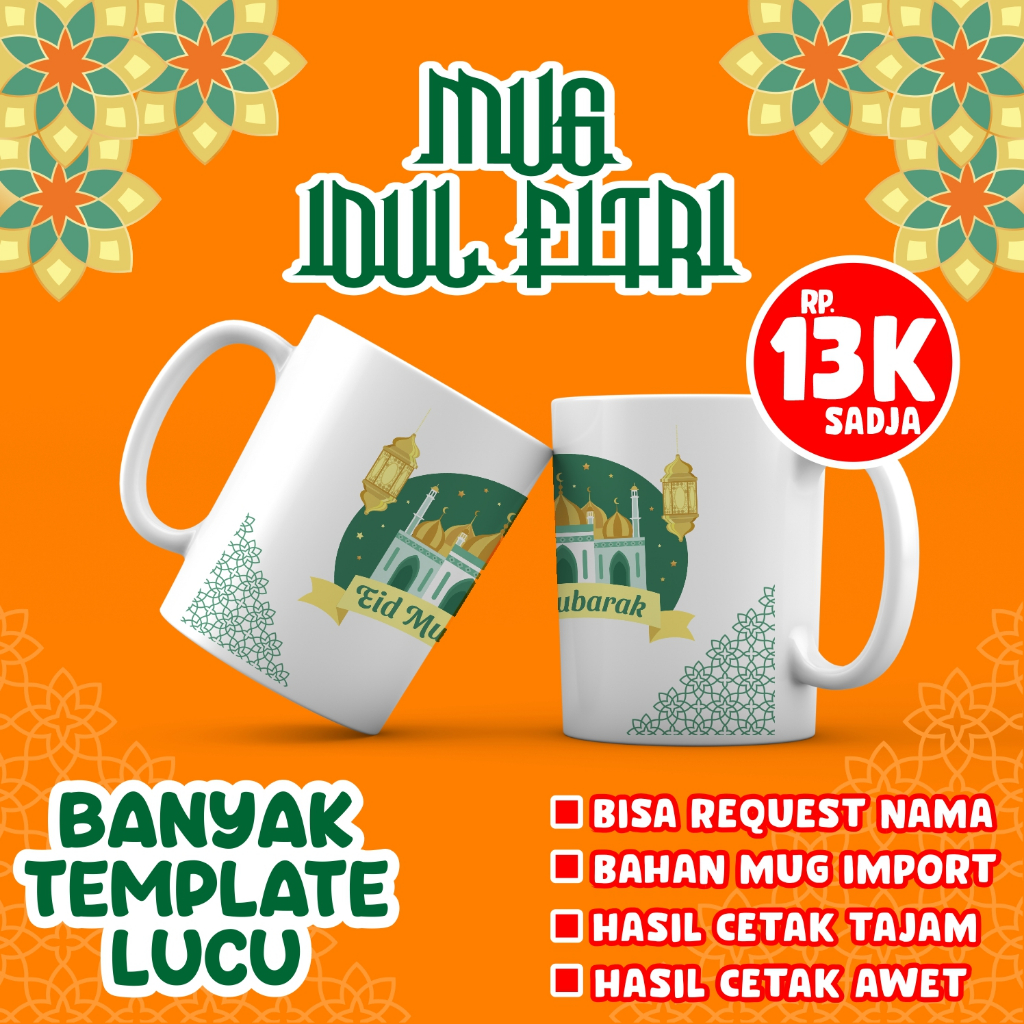 Jual MUG HARI RAYA IDUL FITRI / SOUVENIR RAMADHAN | Shopee Indonesia