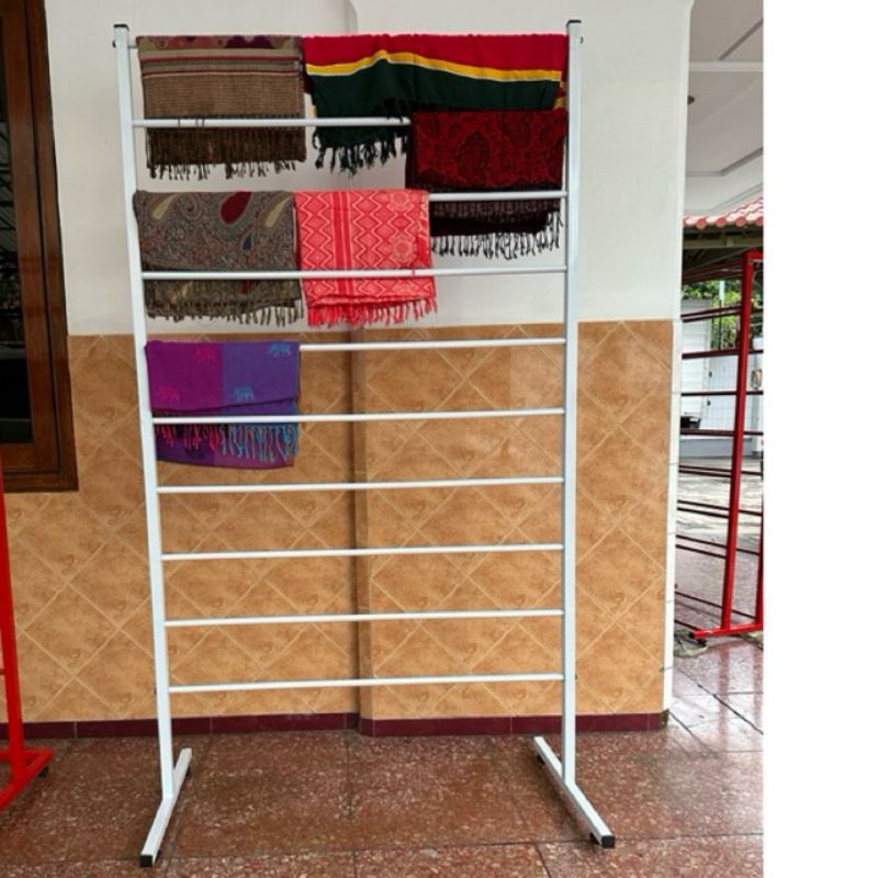 Jual FULL BESI RAK DISPLAY HIJAB/KERUDUNG/KERTAS KADO 100X150 CM DAN ...