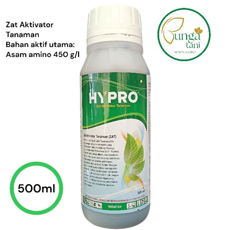 Jual Hypro Zat Aktivator Tanaman 500ml/ Asam amino 450 gram/liter ...