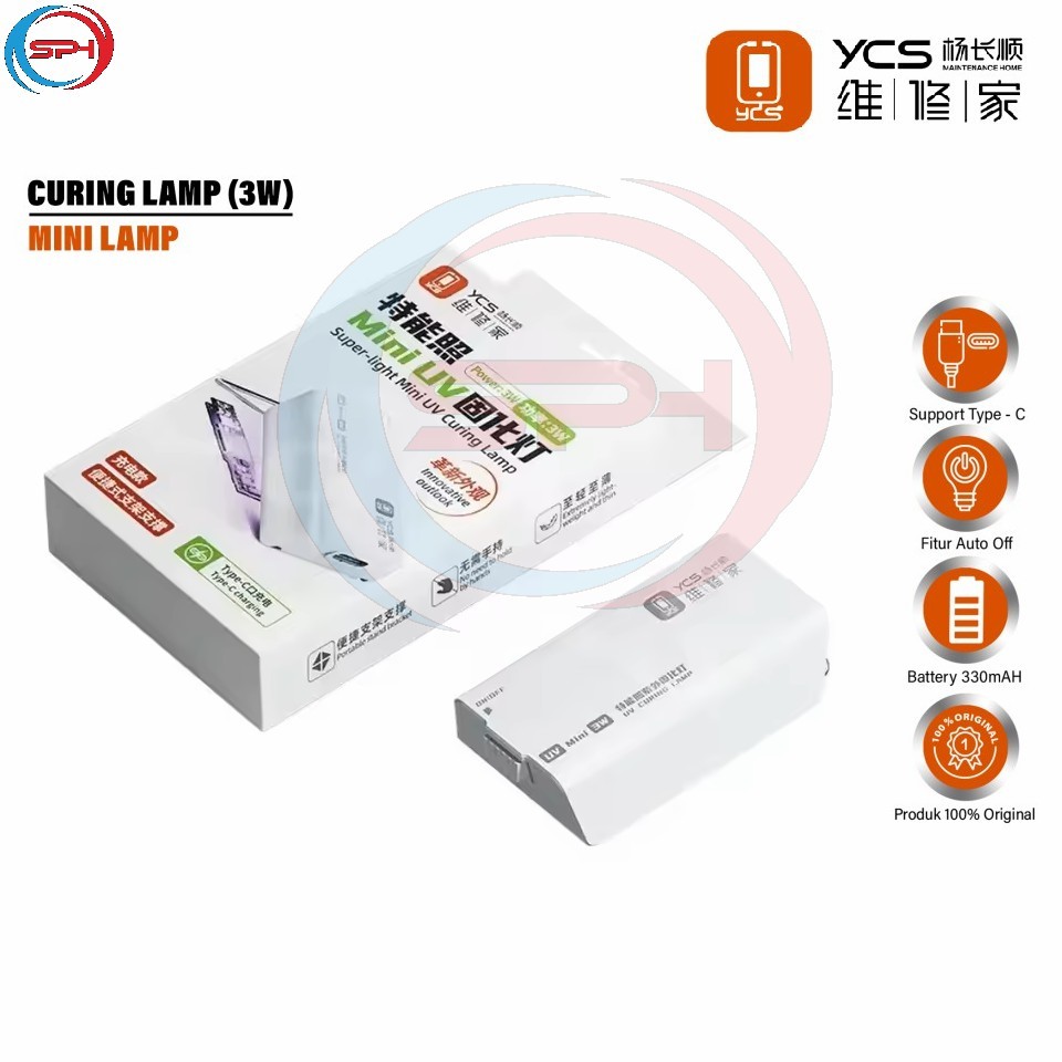 Jual YCS Mini UV Curing Lamp (3W) Original - YCS REPAIR SPECIAL LIGHT MINI UV CURING LAMP ...
