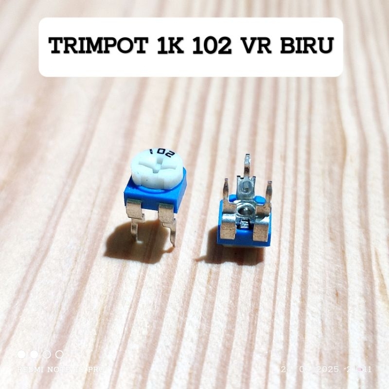 Jual Trimpot 1k Potensio 1k VR 102 Variable Resistor Potensiometer 1K ...