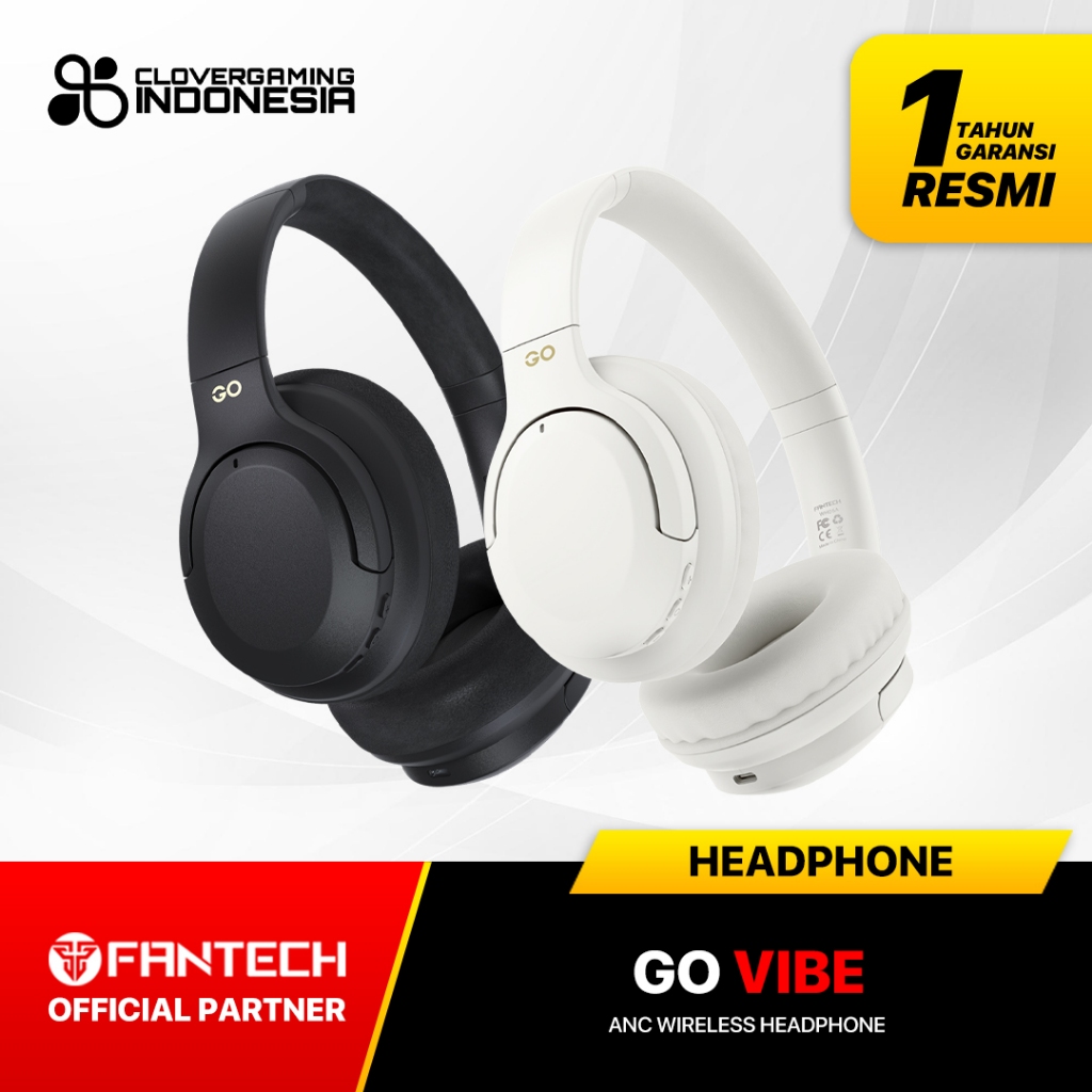 Jual Fantech GO VIBE WH05A WH-05A Wireless Bluetooth Headset Foldable ...