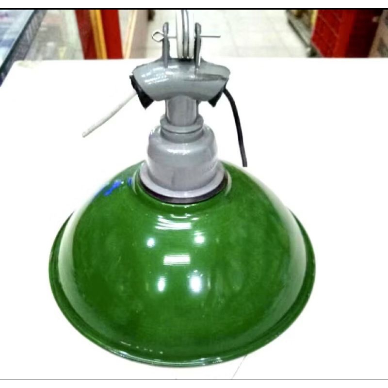 Jual SET FITTING GANTUNG KAP HIJAU UNTUK LAMPU JALAN KAFE OUTDOOR DLL(KECIL) | Shopee Indonesia