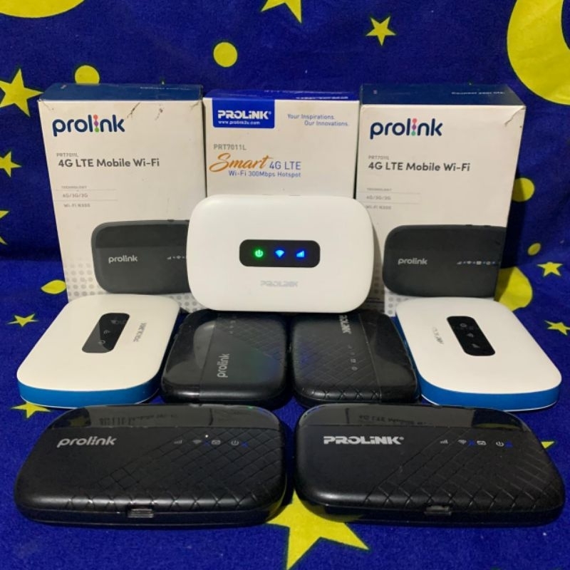 Jual Modem Wifi Prolink PRT7011L UNLOK All Oprator 4G (Fullset ...
