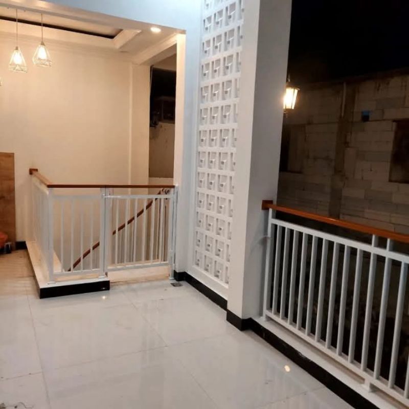 Jual Relling tangga minimalis pegangan kayu | Shopee Indonesia