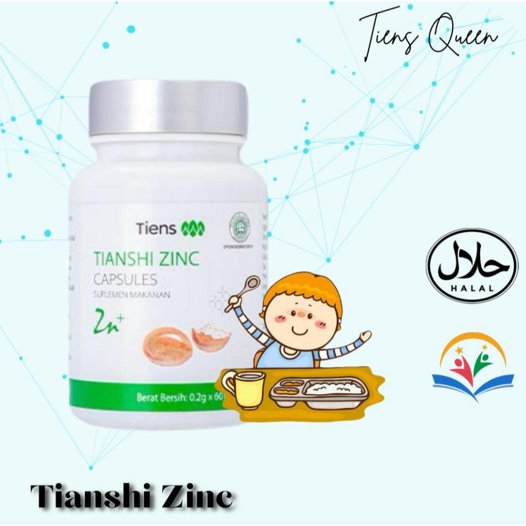 Jual TIENS Tianshi Zinc Capsules Suplemen dan Nutrisi Anak - Penggemuk ...