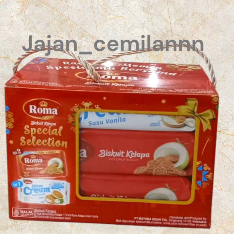 Jual Roma Kelapa Special Selection Hampers untuk imlek dan lebaran ...