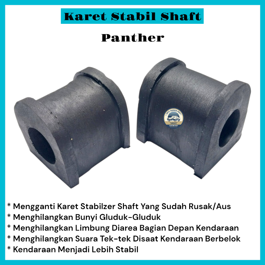 Jual Karet Stabil Stabilizer Shaft Roti Belah Panther Belakang 1Set ...