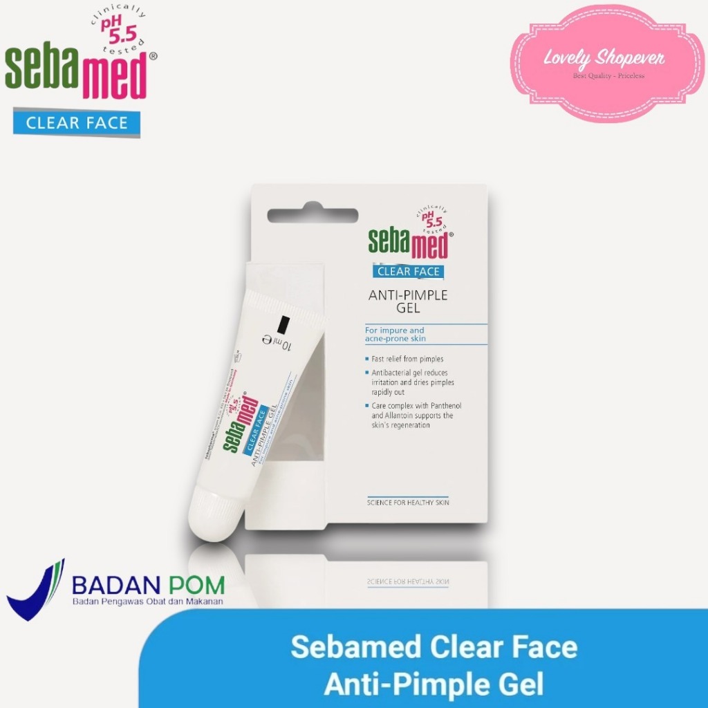 Jual SEBAMED CLEAR FACE ANTI PIMPLE GEL 10ML 10 ML | Shopee Indonesia