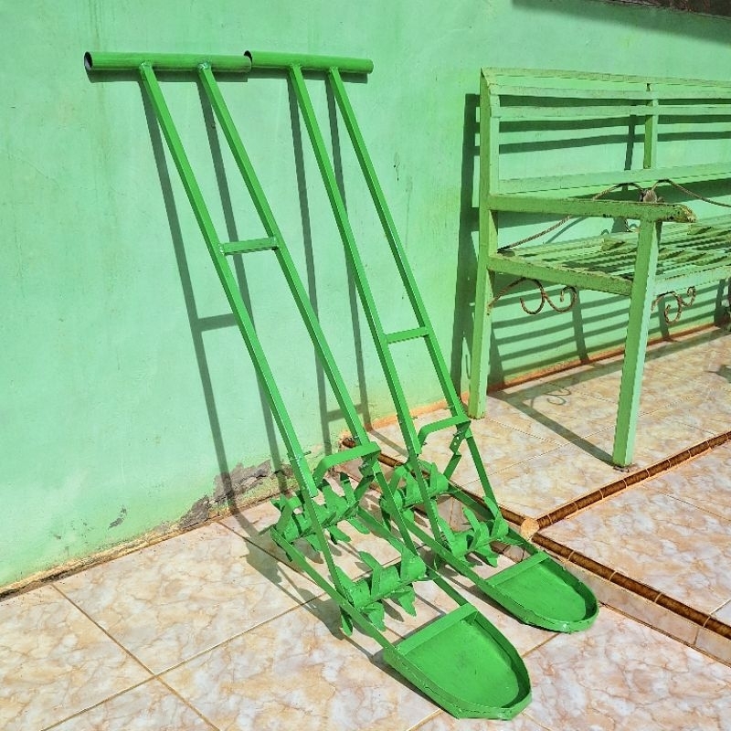 Jual Osrok / odrok / gosrok padi dengan gagang besi 19cm garisan 27 cm ...