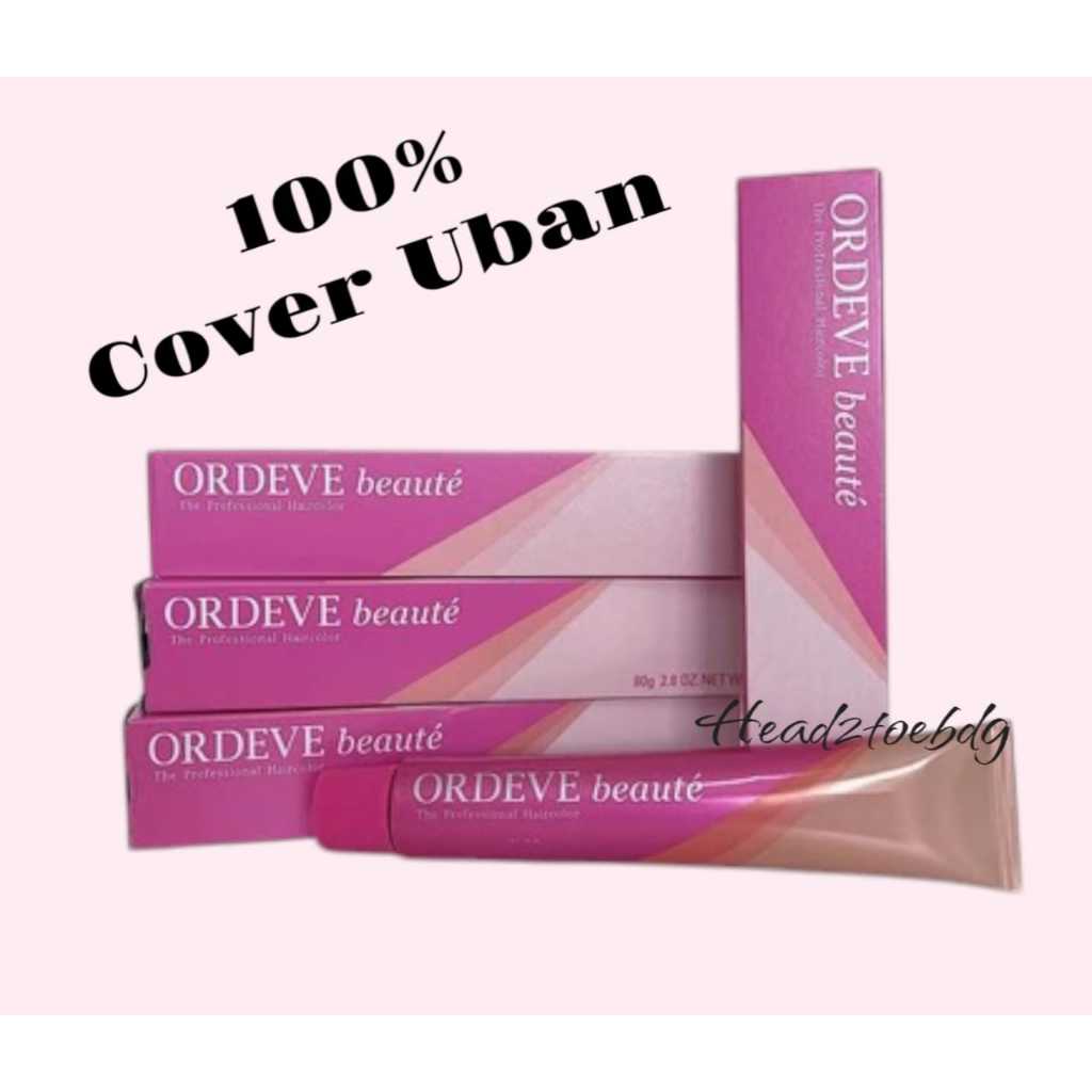 Jual Cat rambut Milbon ORDEVE BEAUTE haircolor 80ml / cat Uban | Shopee Indonesia