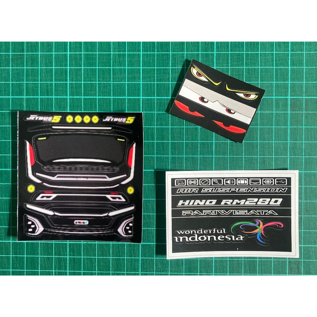 Jual Stiker Miniatur Lampu Bus JetBus 5+ | Shopee Indonesia