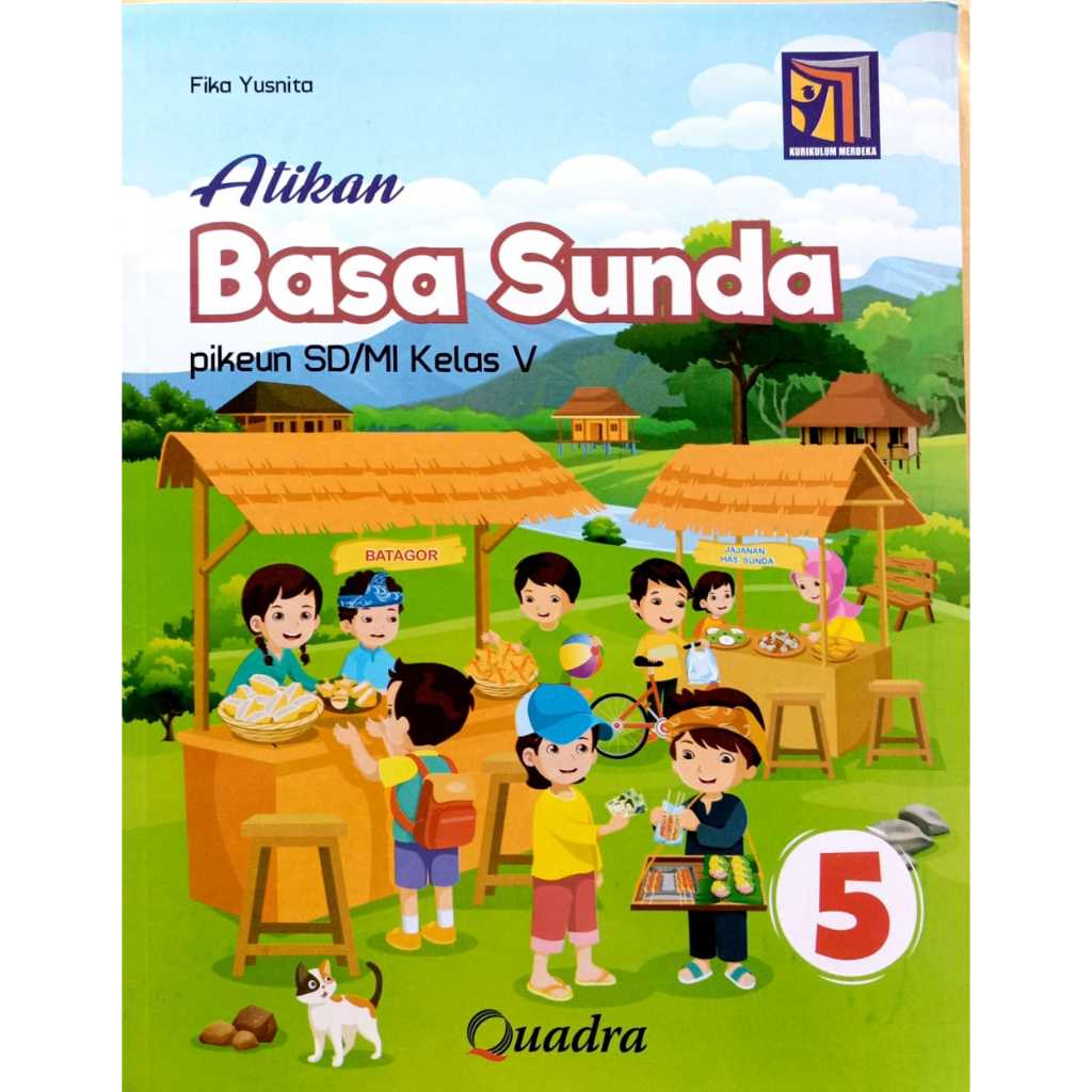Jual BUKU BASA SUNDA KELAS 5 SD/MI KURIKULUM MERDEKA PENERBIT QUADRA ...