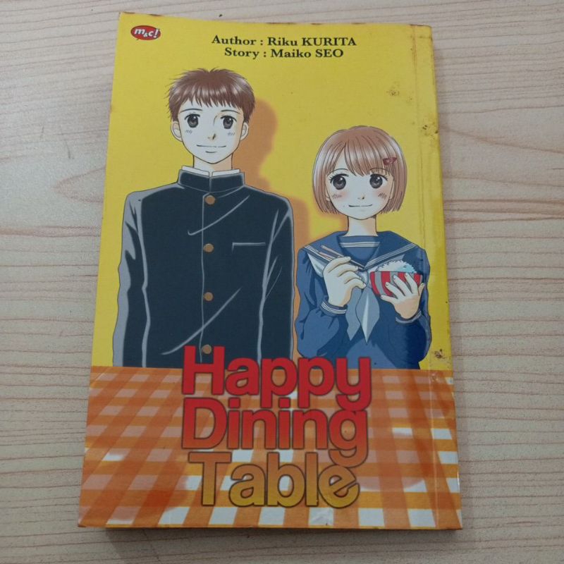 Jual KOMIK HAPPY DINING TABLE OLEH RIKU KURITA DAN MAIKO SEO | Shopee Indonesia