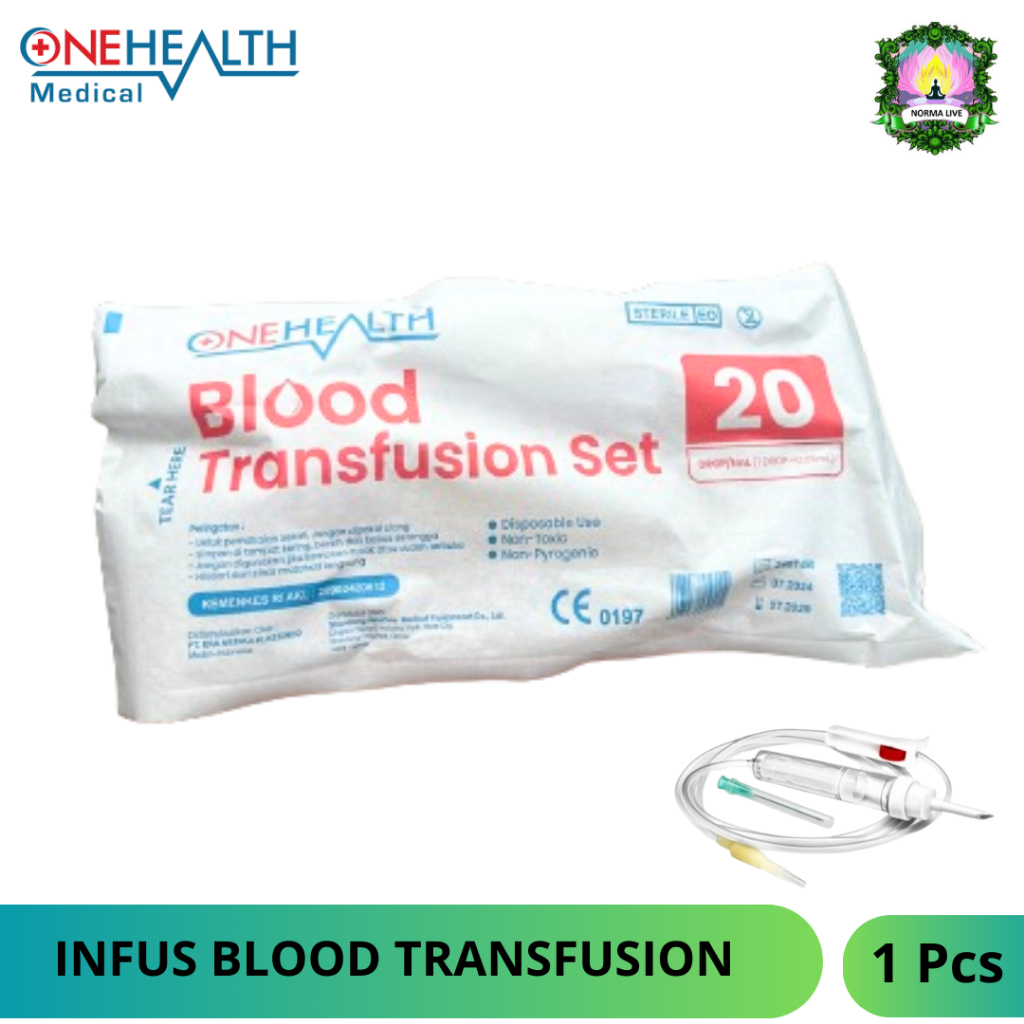 Jual Onehealth Transfusion Blood Infus Set Darah Selang Infusion Darah ...