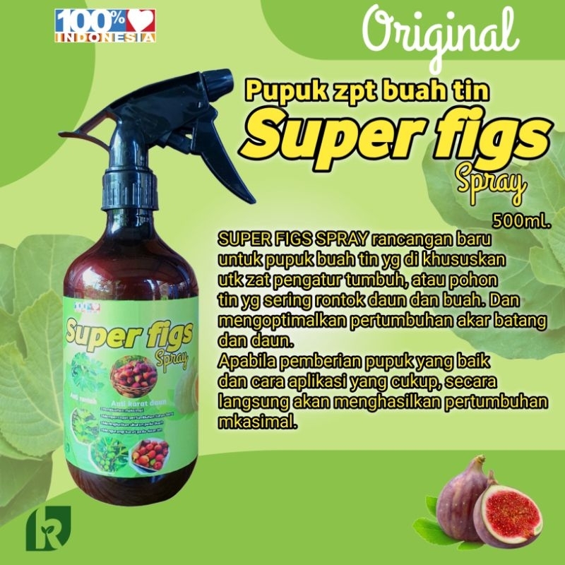 Jual PUPUK zpt superfigs untuk tanaman buah tin 500ml. | Shopee Indonesia