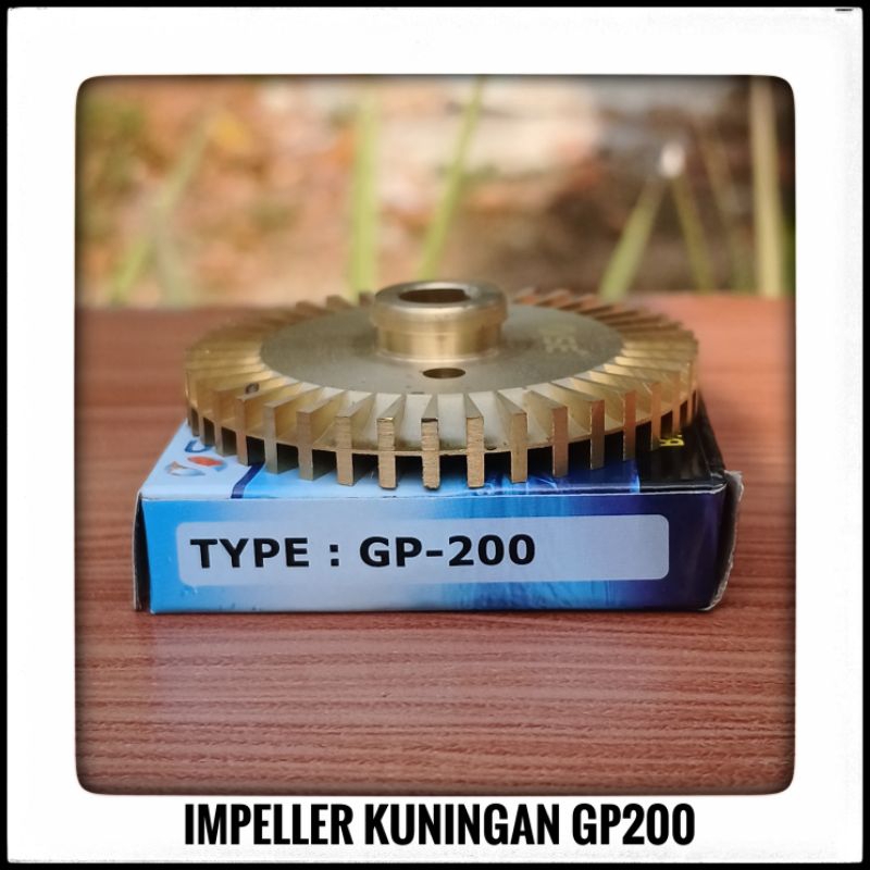 Jual Impeller kuningan pompa air GP200 | Shopee Indonesia