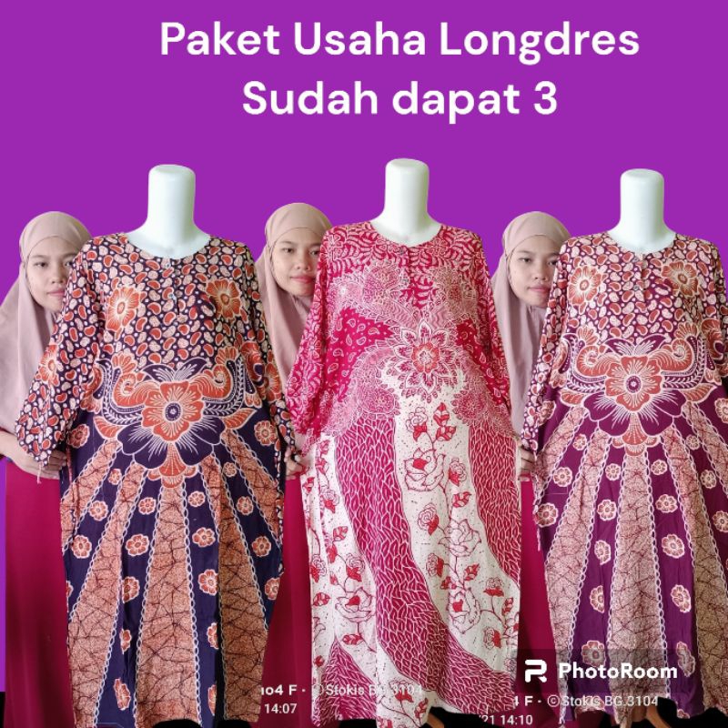 Jual Paket Usaha Longdres (Daster Panjang) | Shopee Indonesia