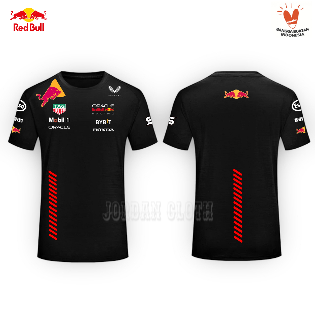 Jual Tshirt Baju Kaos Team Balap Redbull Formula One F1 Racing | Shopee ...