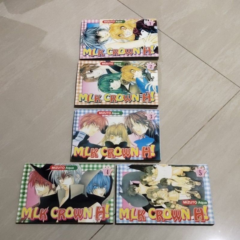 Jual 5 KOMIK ORI KOMIK MILK CROWN H NO 1 S/D 5 PENERBIT ELEX MEDIA KOMPUTINDO | Shopee Indonesia